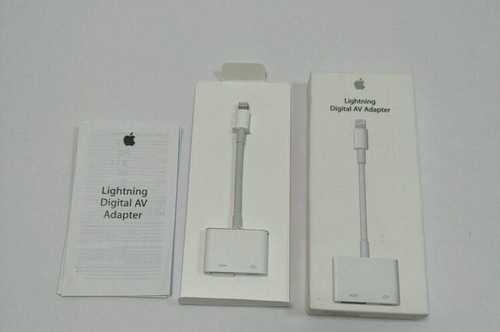 Адаптер Apple lighting hdmi