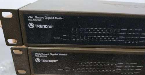 Коммутатор trendnet TEG-424WS