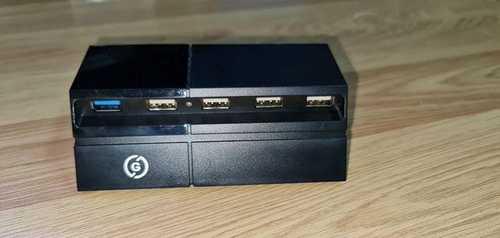 USB 2 в 5 разветвитель для PS4 + USB3