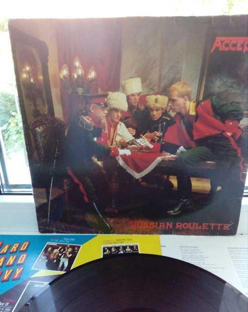 LP Accept"Russian Roulette"1986 RCA Germany 1 pr