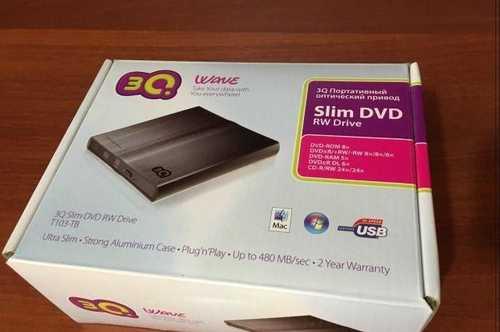 Авито двд. 3q DVD RW Drive t105-EB. Слим переносной.