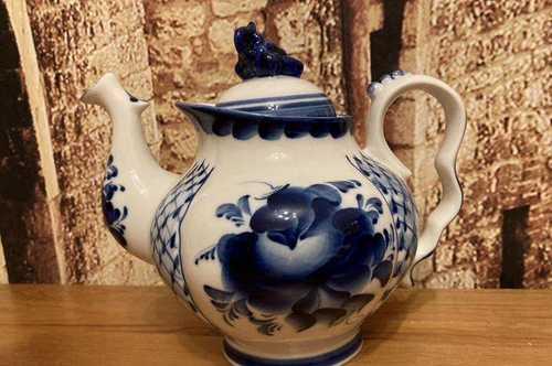 Чайник гжель