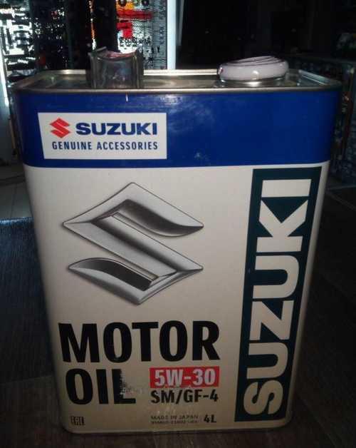 Suzuki 5w30 4л. Масло Suzuki 5w30. Suzuki масло 5w30 4. Моторное масло Сузуки 5w30 в жестяной банке.
