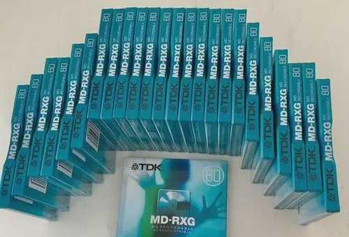 MD мини диски TDK MD RXG 80 новые