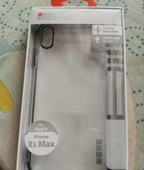 Чехол новый пластиковый на iPhone XS Max