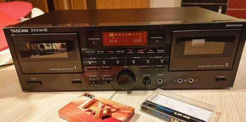 Дека кассетная tascam 202 mkiii