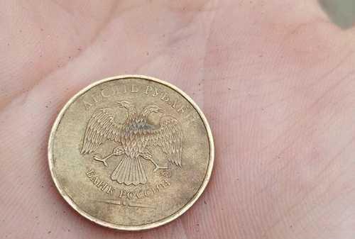 Колекционная монета 10руб