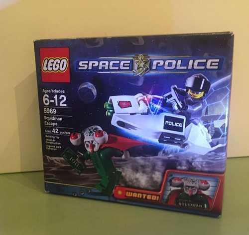Lego Space Police 5969 Squidman Escape Москва | Festima.Ru (316446281)