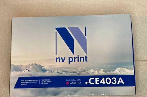 Совмест. картридж Nv print CE403A magenta for HP