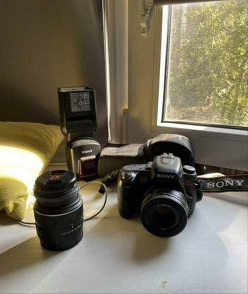 Зеркальный фотоаппарат Sony Alpha A550 Kit