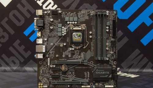 Gigabyte b460m ds3h v2 совместимость с процессорами