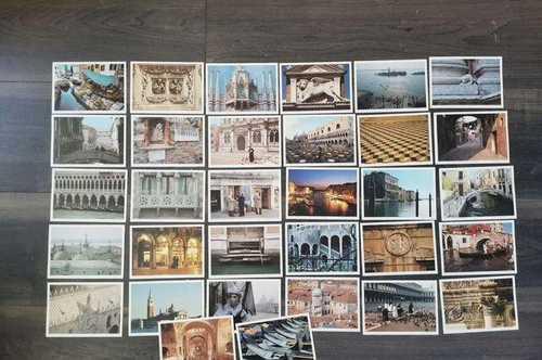 Новые открытки Италия Венеция архитектура, 32 шт