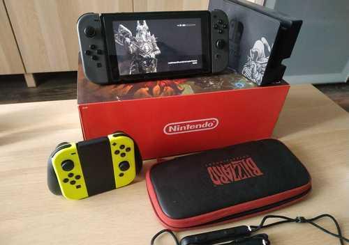 Nintendo Switch + дополнительный набор JoyCon + иг