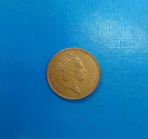 Монета Великобритания 2пенса 1997