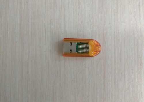 Картридер (Card reader) USB Micro SD