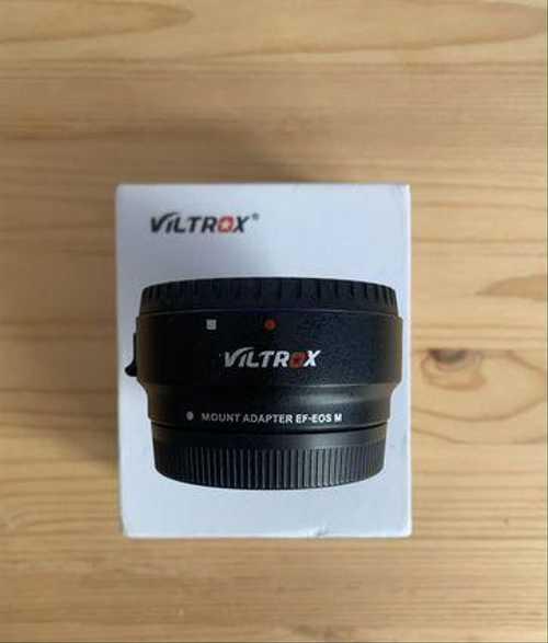 Переходное кольцо viltrox EF-EOS M автофокусное