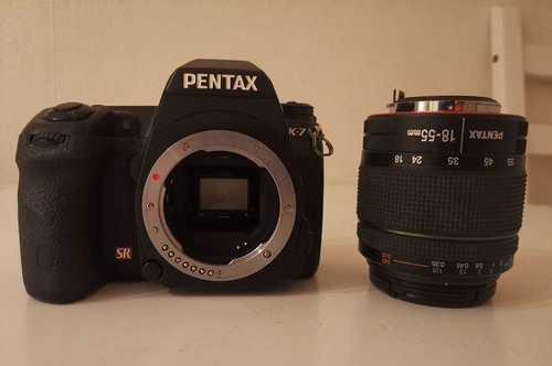 Продам фотоаппарат pentax K-7