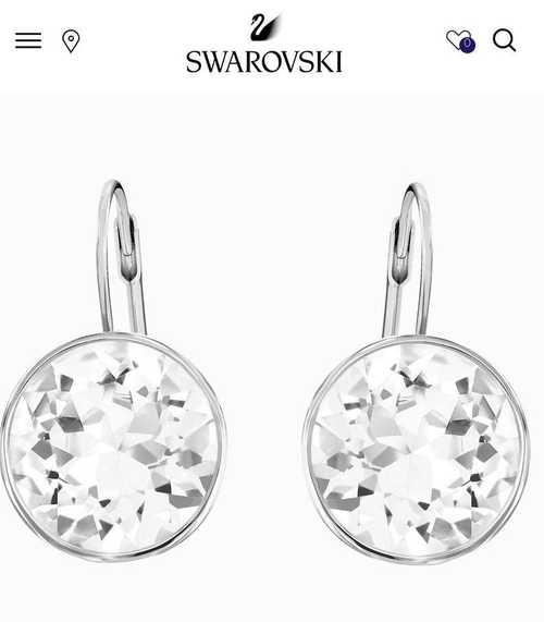 Серьги «Swarovski»