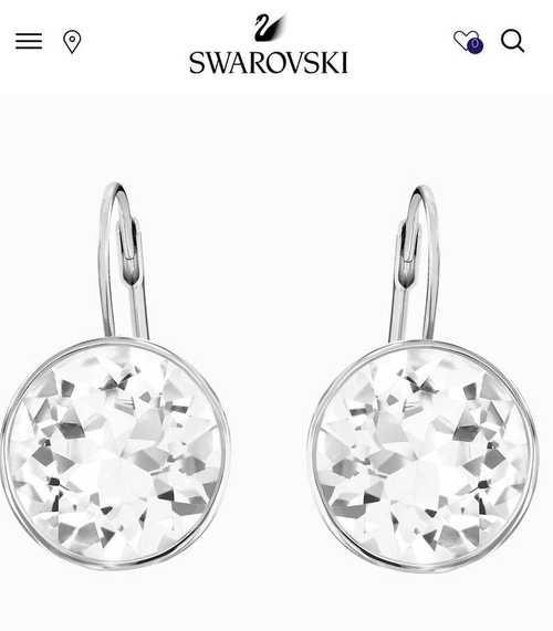 Серьги «Swarovski»