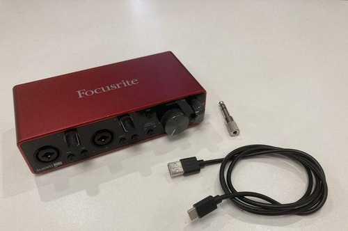 Аудио интерфейс Focusrite Scarlett 2i2 3rd Gen