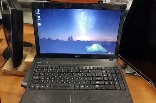 Игровой ноутбук i5 Acer aspire 5741