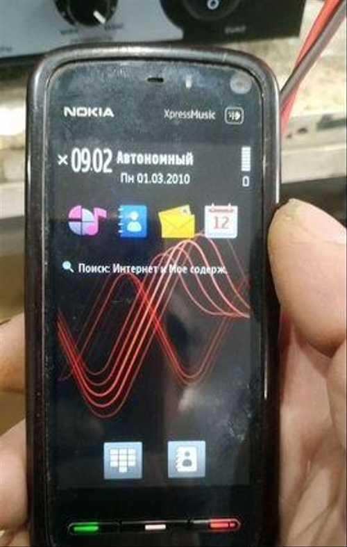 Nokia 5800 d-1 xpressmusic без акб