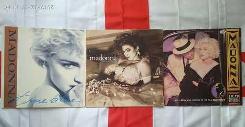 Madonna "True blue"Like a virgin"I'm breathless"