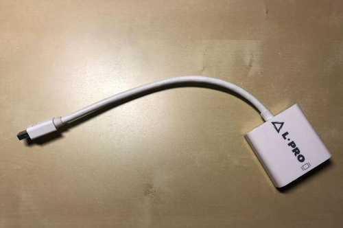 Mini DP (DisplayPort/Thunderbolt) to DVI (Macbook)
