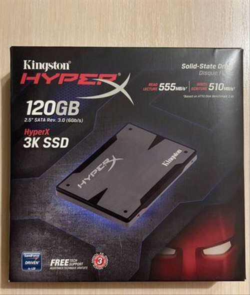 SSD Kingston HyperX 120 Gb