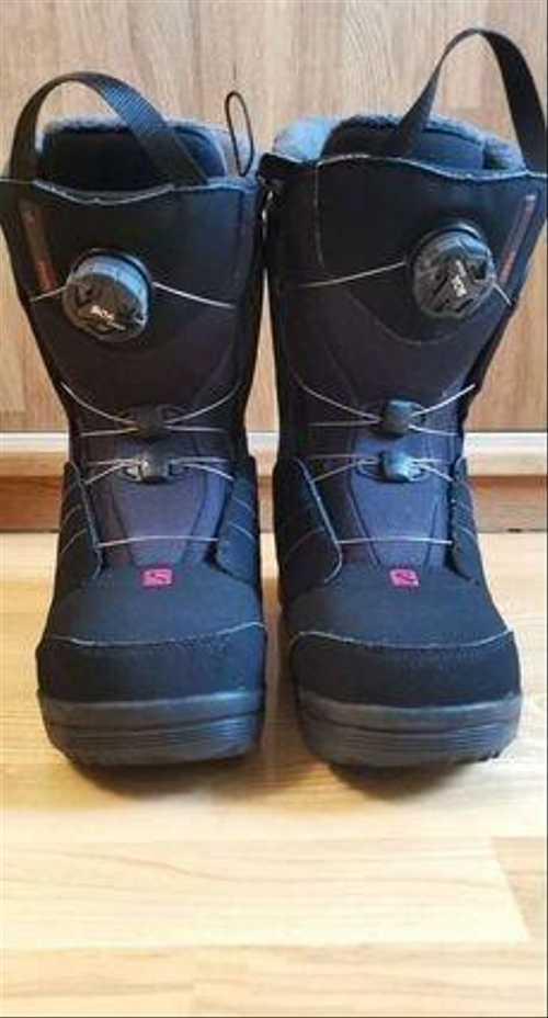 Сноубордические ботинки Salomon c BOA