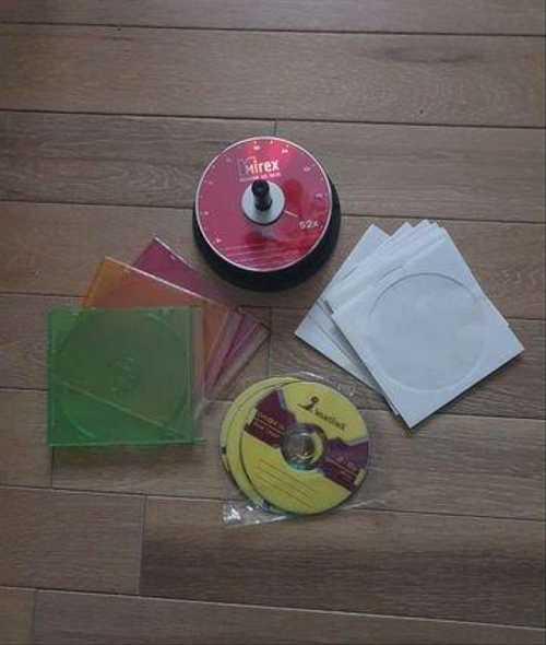 Компакт диски CD-R и DVD+R/болванки