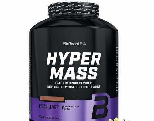 Гейнер biotechusa Hyper Mass (4000 г), Ваниль