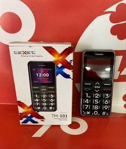 Кнопочный телефон teXet TM-101