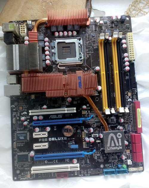 Материнская плата Asus P5E Deluxe s775