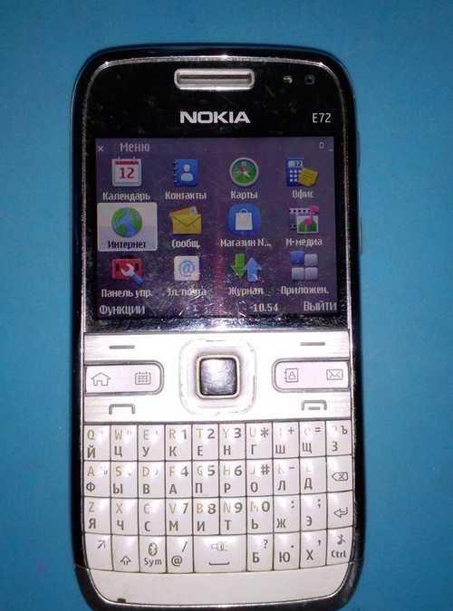 Nokia e72 White edition