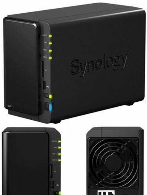 Synology DiskStation DS211+ NAS Сетевое Хранилище