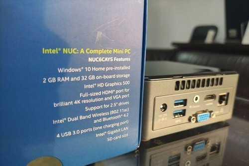 Неттоп Intel NUC в состоянии нового