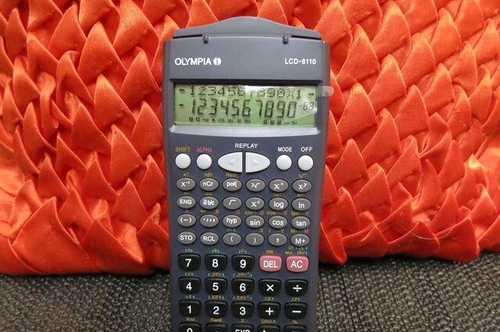 Инженерный калькулятор olympia LCD 8110