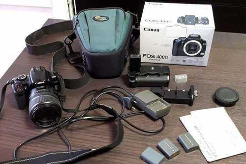 Фотоаппарат Canon eos 400D digital с объективом