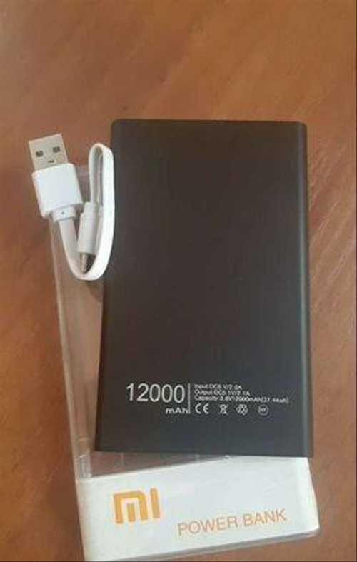 Power bank новый mi 12000
