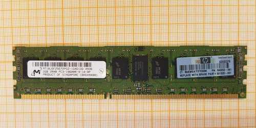 2Gb PC3-10600R DDR3 rdimm ECC PC3-10600R