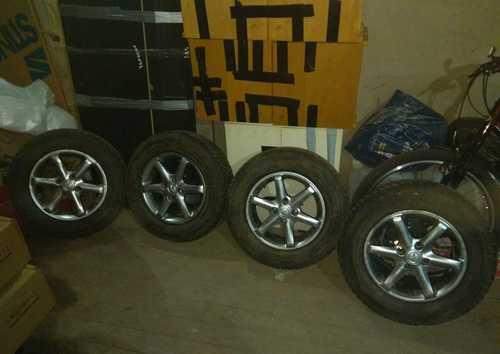 Колеса в сборе R14 4x108