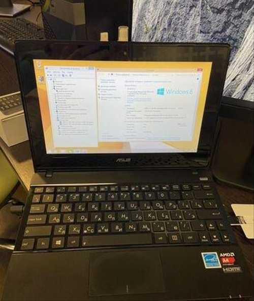 Ноутбук Asus x102b с сенсорным дисплеем