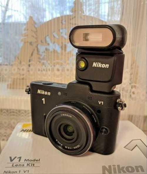 4000 кадров) Nikon V1 + 10mm + вспышка в коробках