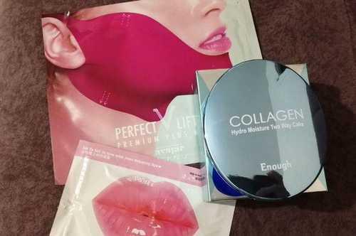 Пудра корейская Collagen Enough