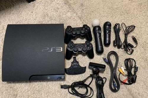 Sony playstation 3 ps3 slim 320gb 35 супер игр