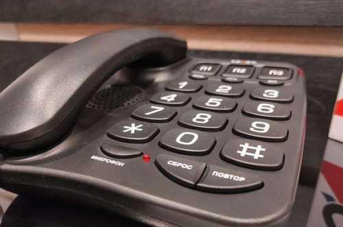 Телефон Texet с большими кнопками Новый