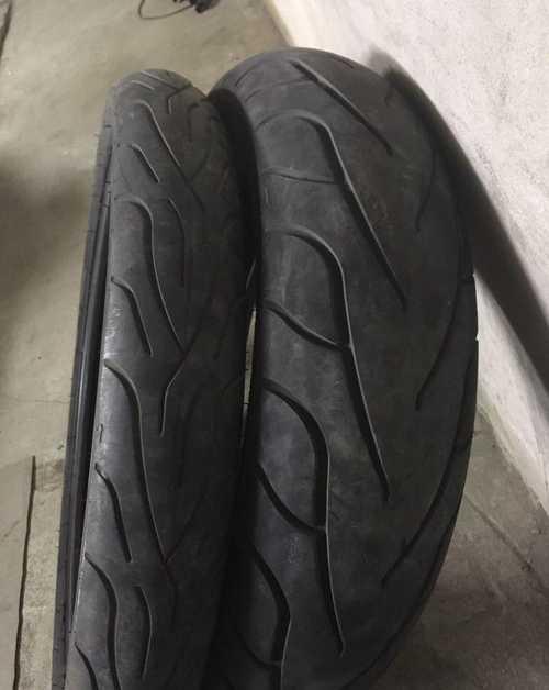 160/70r17 и 90/90r21 Michelin