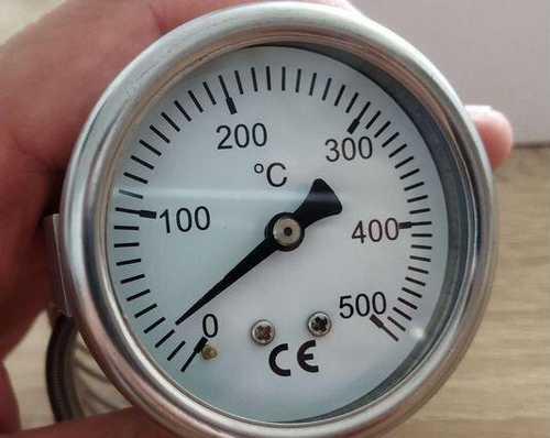 Капиллярный термометр 0-500 гр. 1000мм