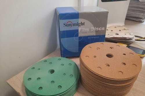 Sunmight Film Абразивный круг P80, D150 мм, 90 шт